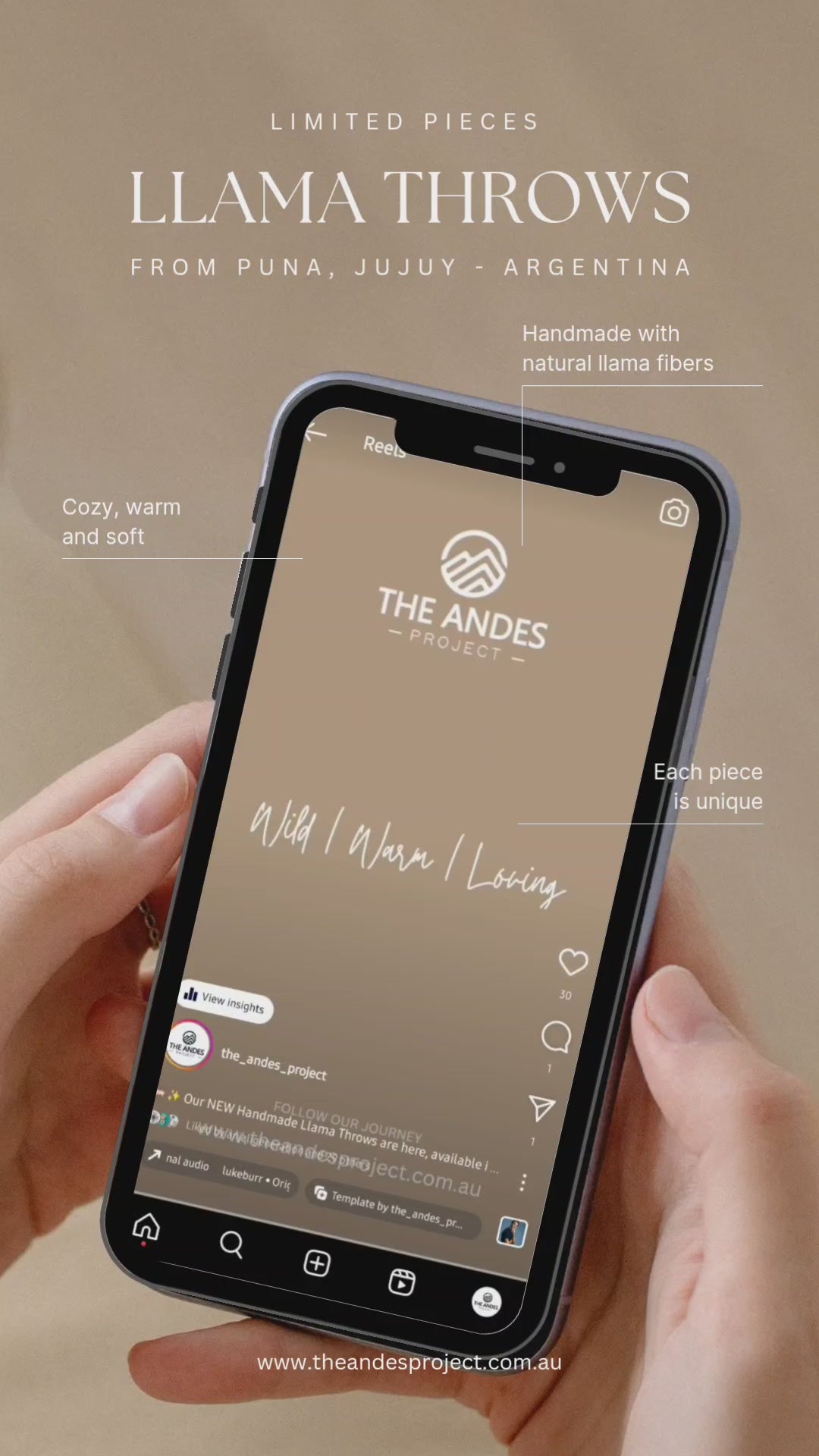 Throws and Bedding – The Andes Project