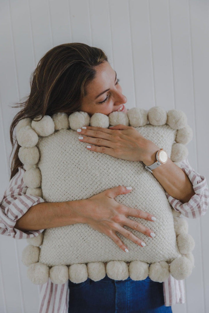 Pacha Pom Pom Cushions – The Andes Project